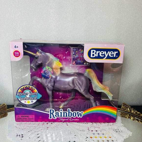Toys | Breyer Rainbow Magical Unicorn Saddlebred Classic | Poshmark